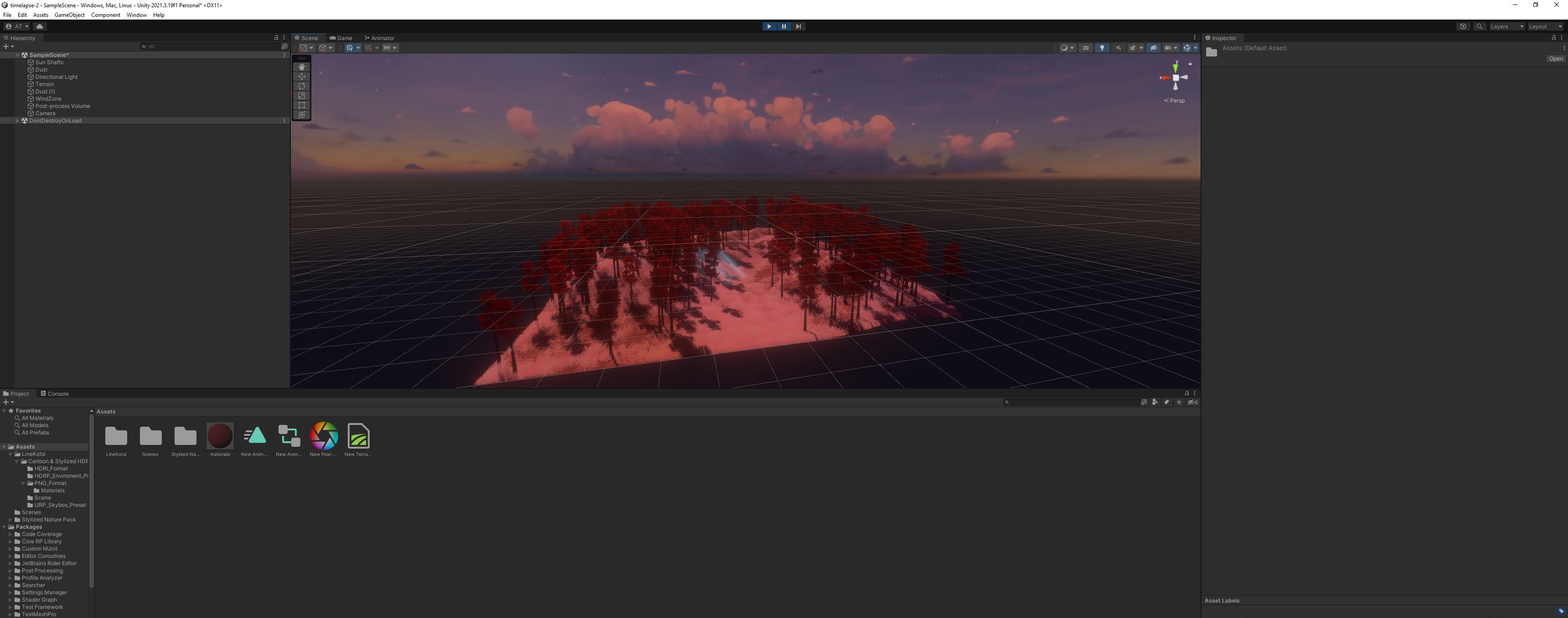 How to build environments in unity