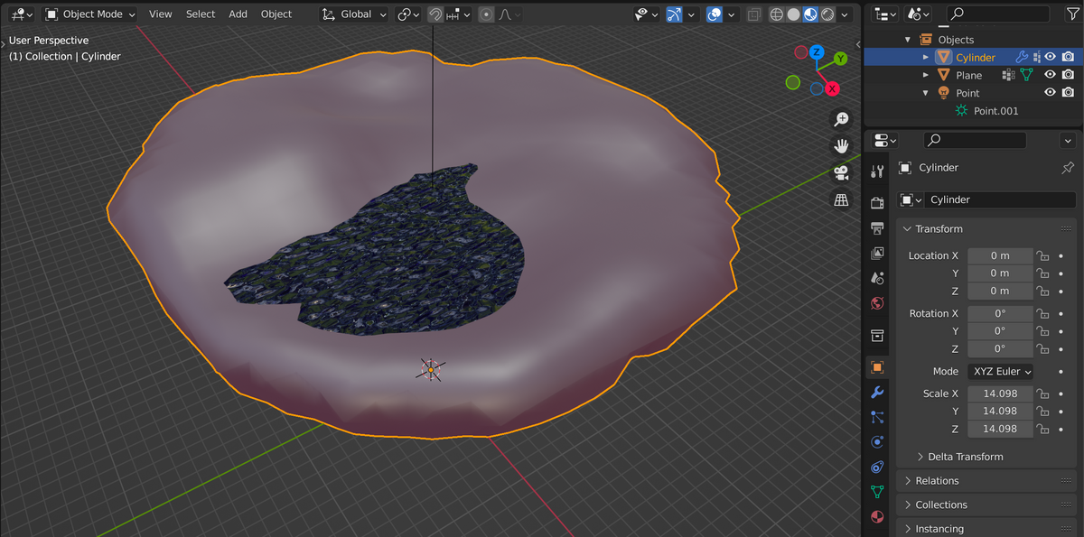 Glossy Water From Blender to R3F Using Light Emitting HDR Images